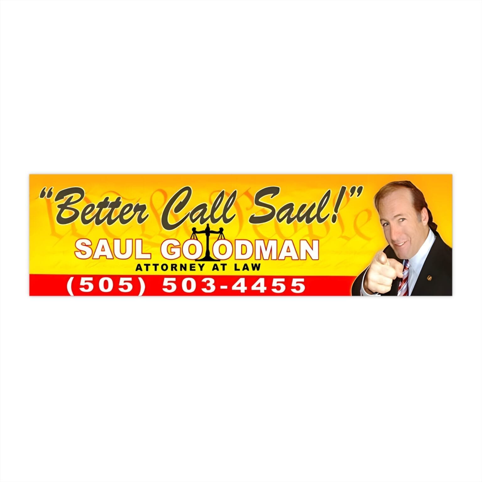 Better Call Saul Bumper Sticker Bumper Sticker | Stickeey