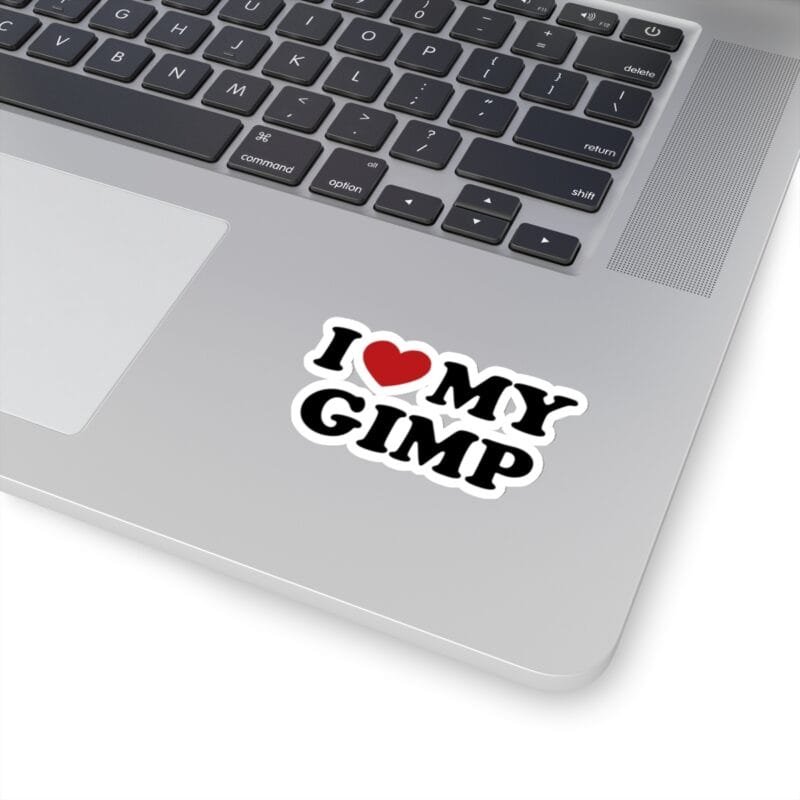 I Love My Gimp Sticker | Stickeey